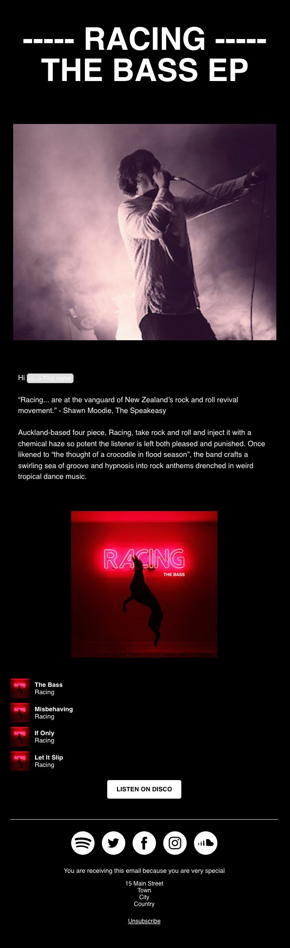 Email Creator Advanced Design