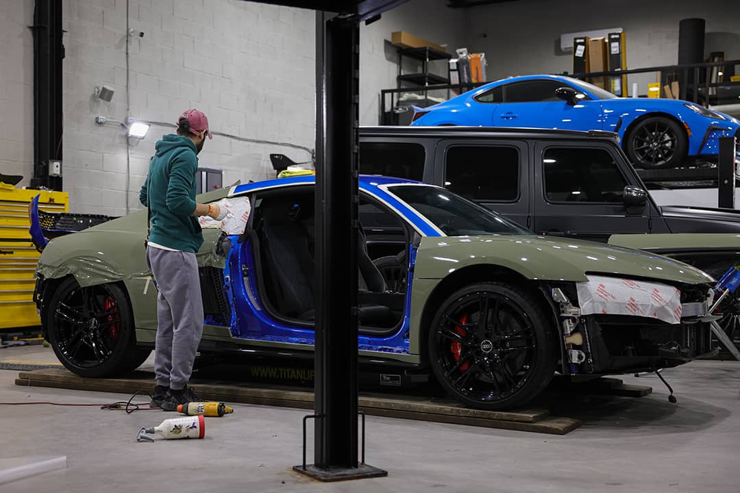 Audi R8 - Automotive artistry from Top Wrap Canada