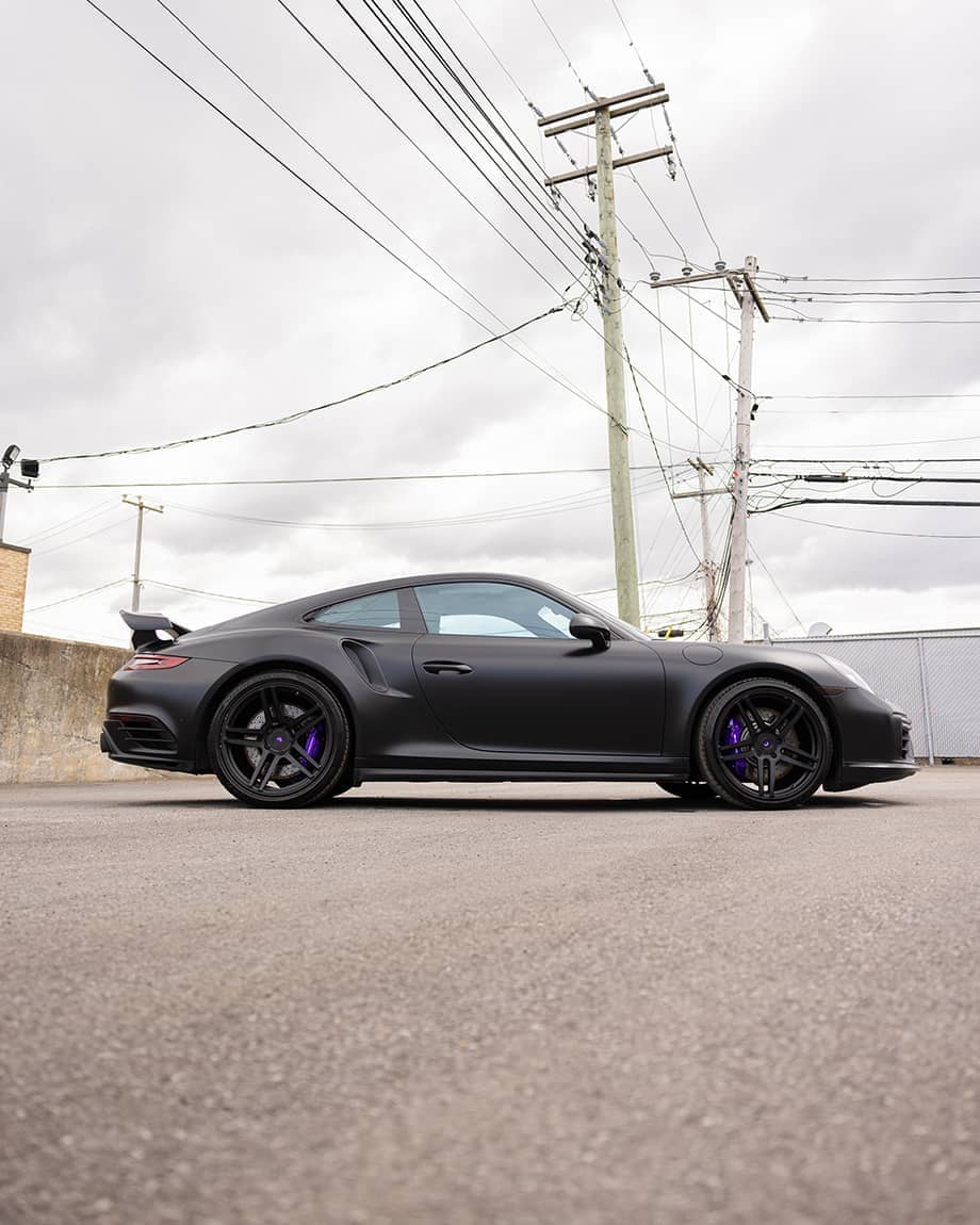 Porsche 911 Turbo - Automotive artistry from Top Wrap Canada