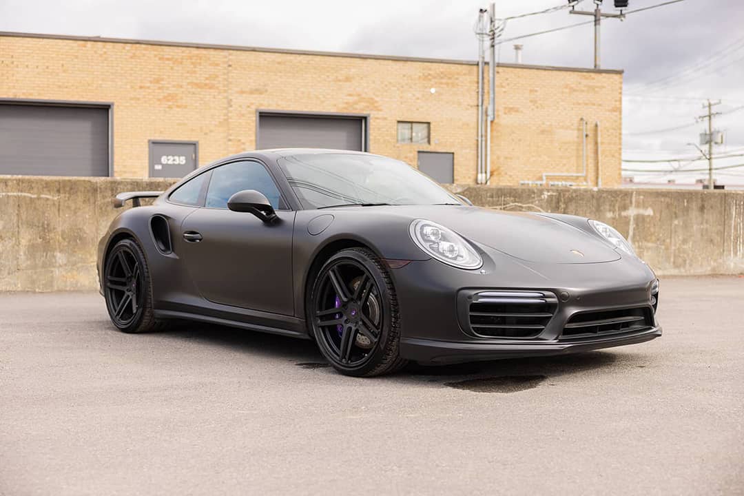 Porsche 911 Turbo - Automotive artistry from Top Wrap Canada