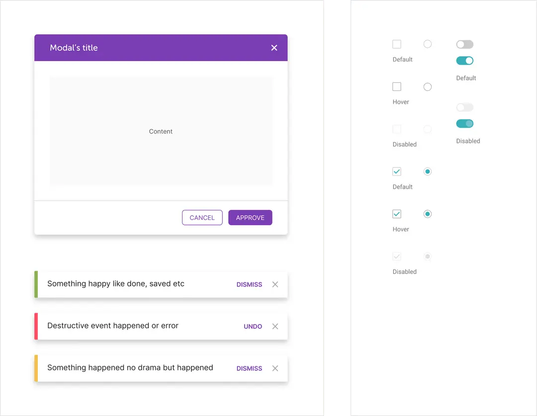 Trax Retail Design System by Visual Designer Idan Shani