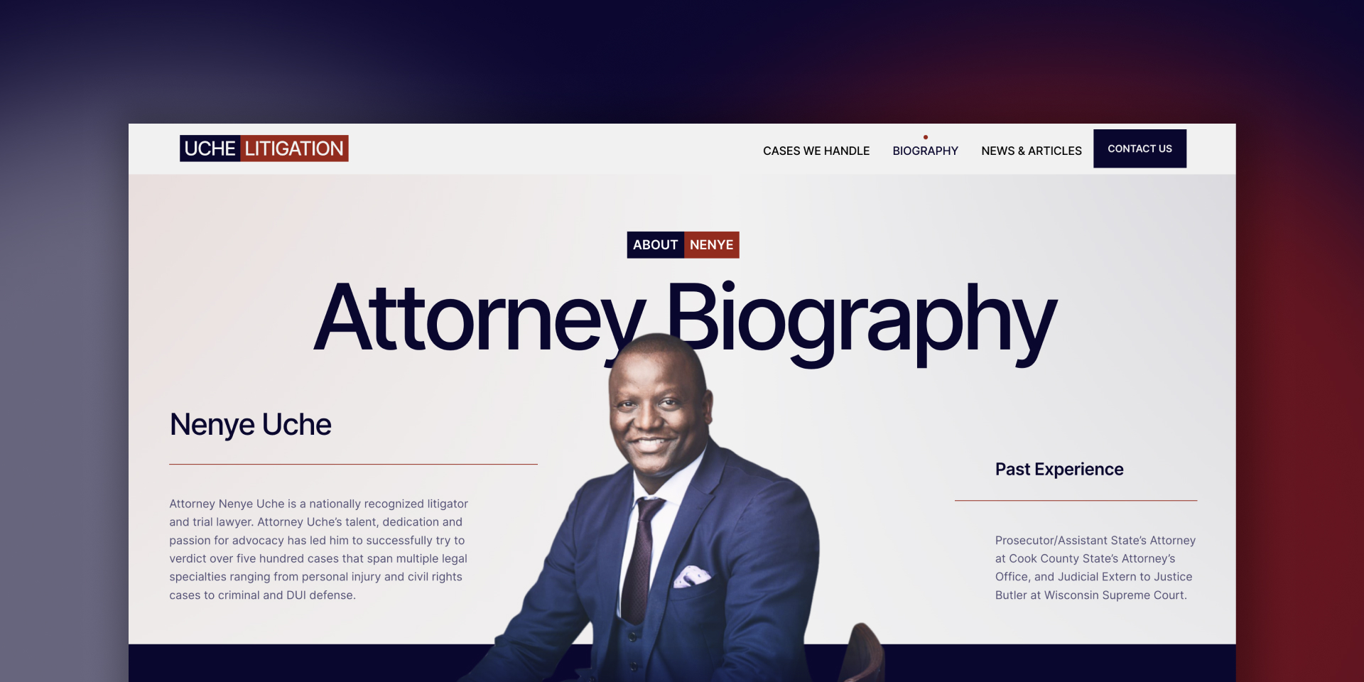 About Uchelitigation | Personal Injury & Criminal Defense Lawyer