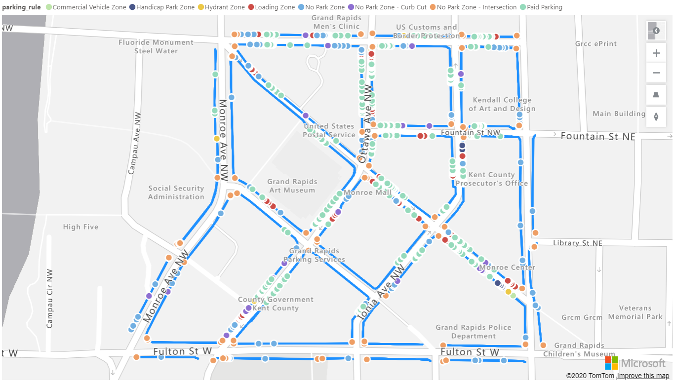 Lines on Maps in Power BI