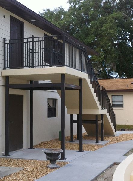 Metal Stairs, Railing & Architectural Fabrication | Leesburg Concrete