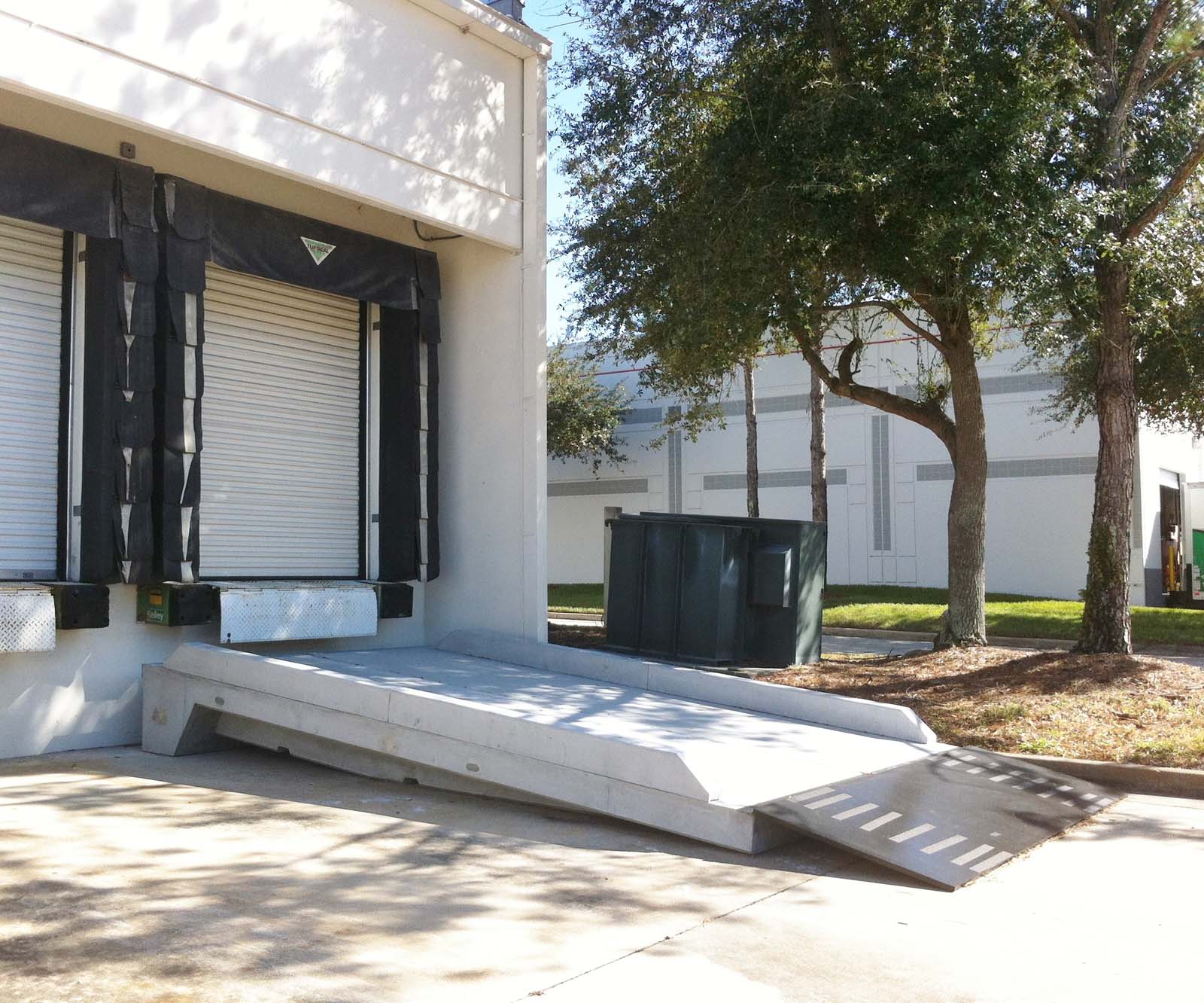 Precast Concrete Loading Dock Ramps: Strong, Durable and Customizable