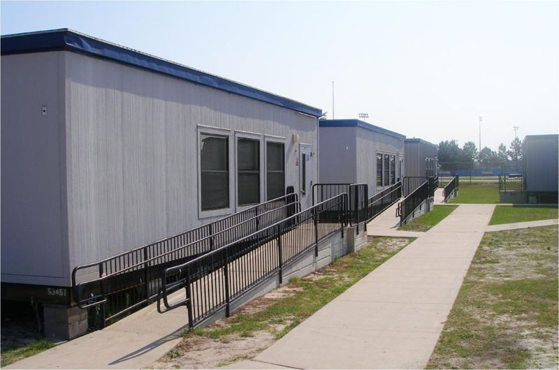 Precast Concrete Ramp Guardrails