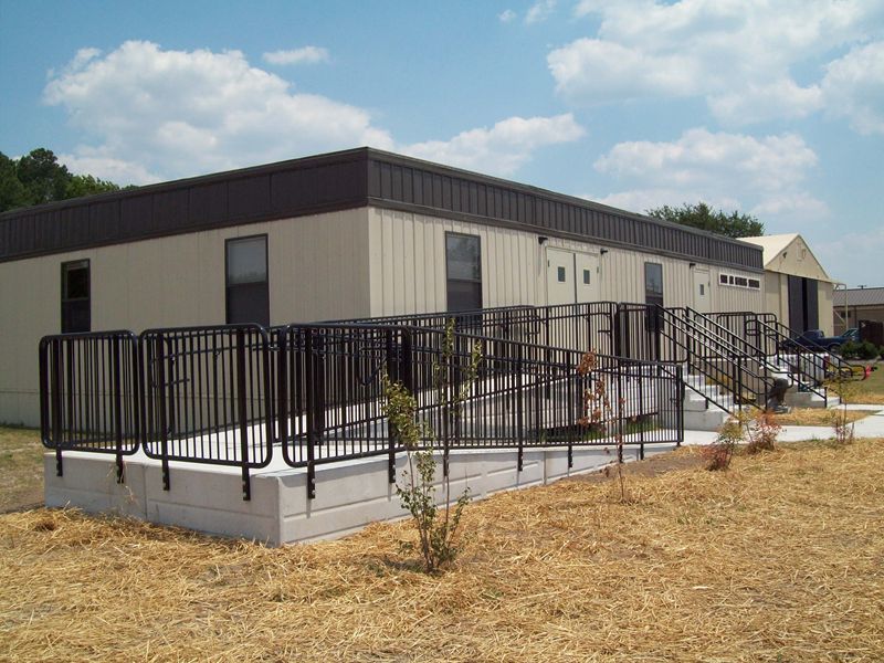 Precast Concrete Ramp Guardrails