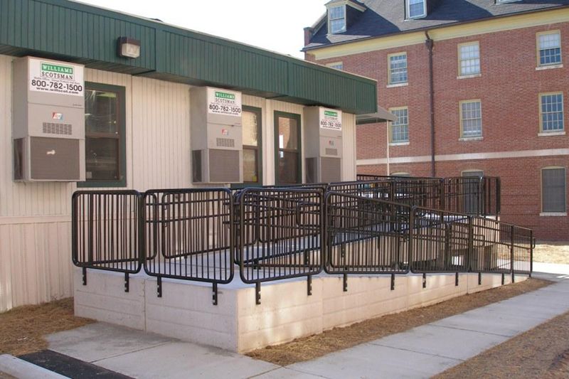 Precast Concrete Ramp Guardrails