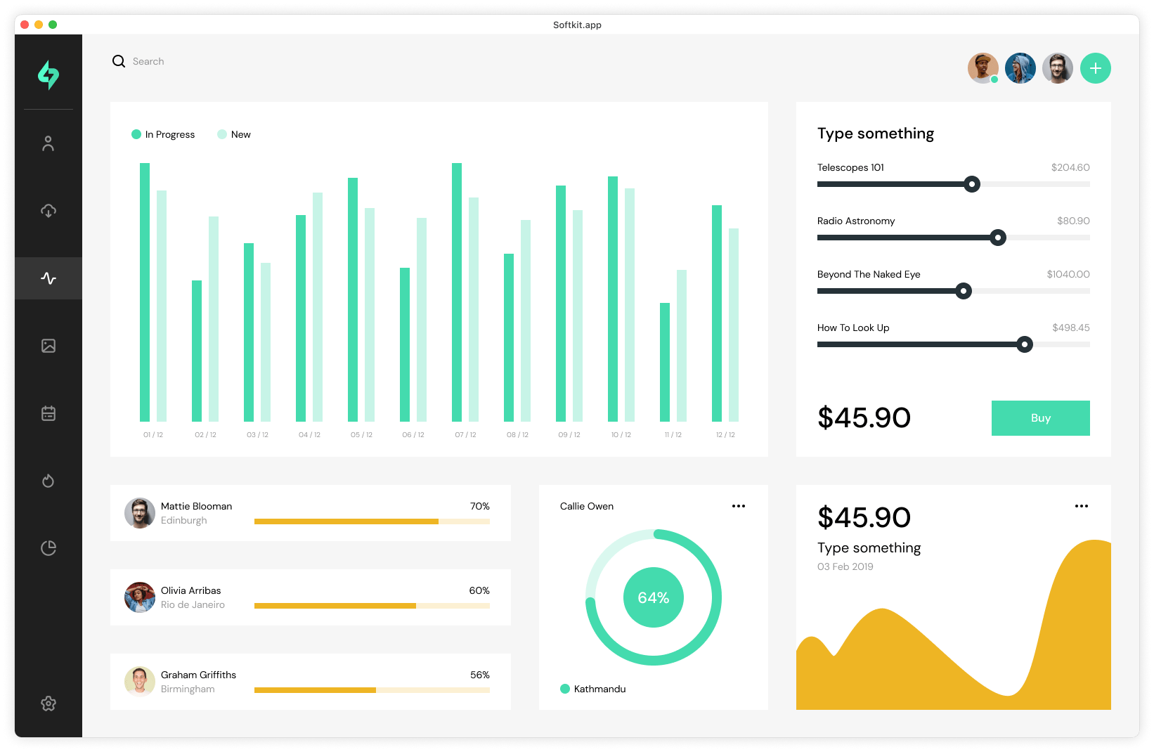 Desktop app | Softkit - Webflow HTML website template