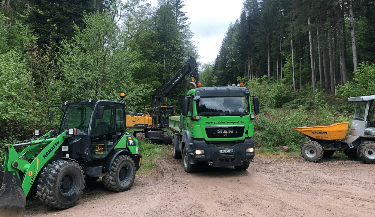 Bühler GmbH Lörrach | Kompost- & Erdenprodukte, Umweltdienstleistungen, Mietpark