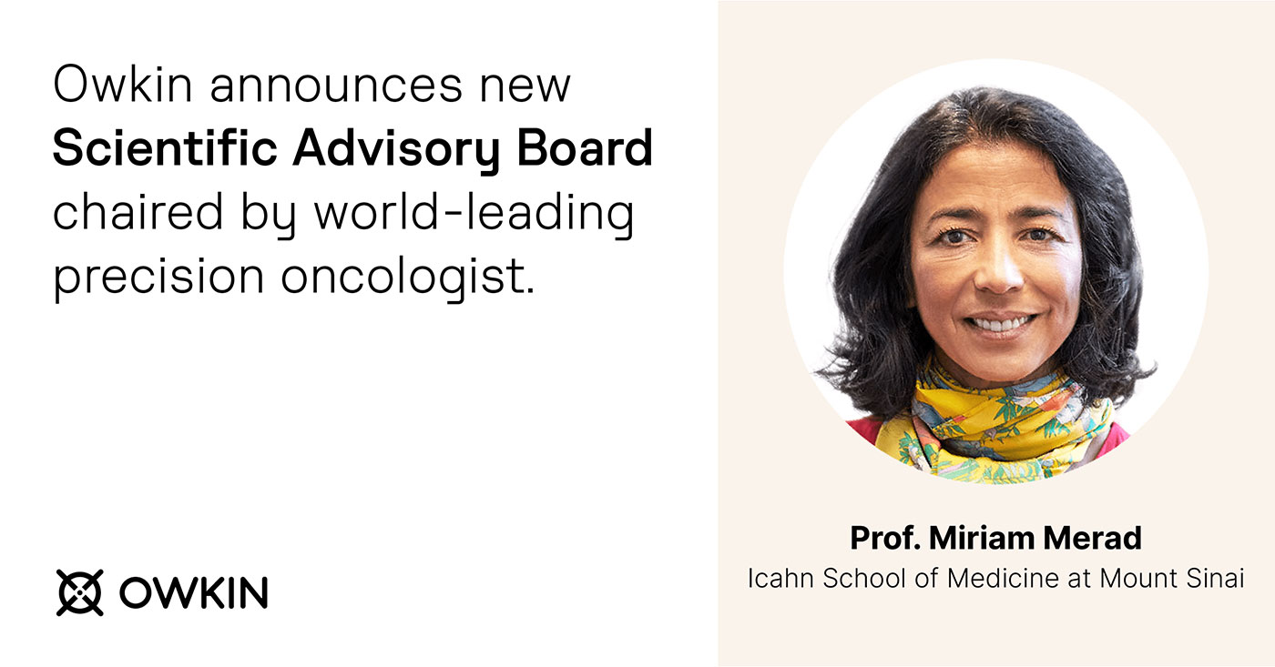 Owkin announces new Scientific Advisory Board chaired by world-leading precision oncologist - Owkin