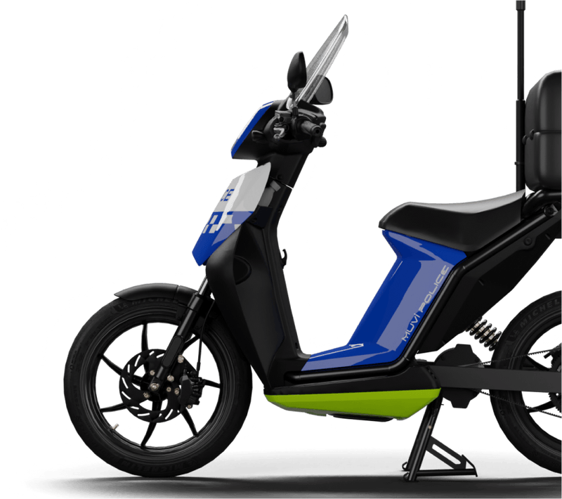 Police Electric Scooter | Electric 2-Wheeler for Patrolling In India