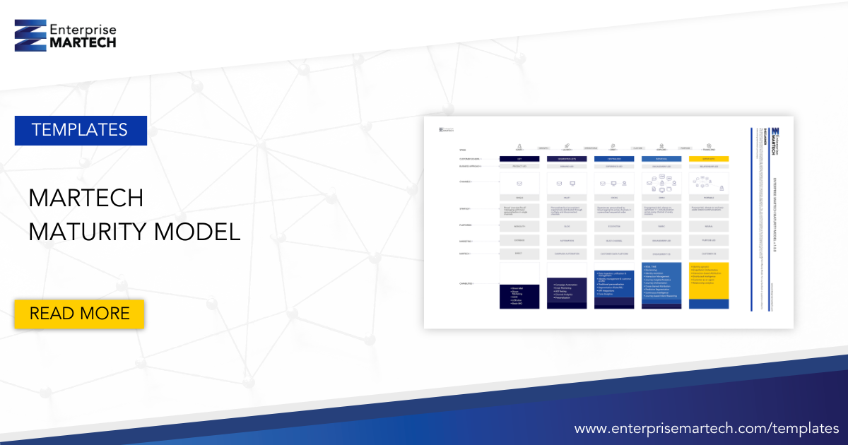 MarTech Maturity Reference Framework