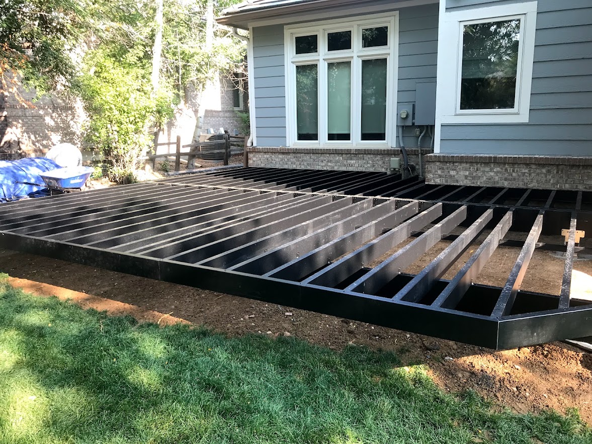 Steel Framing - Centennial Custom Decks