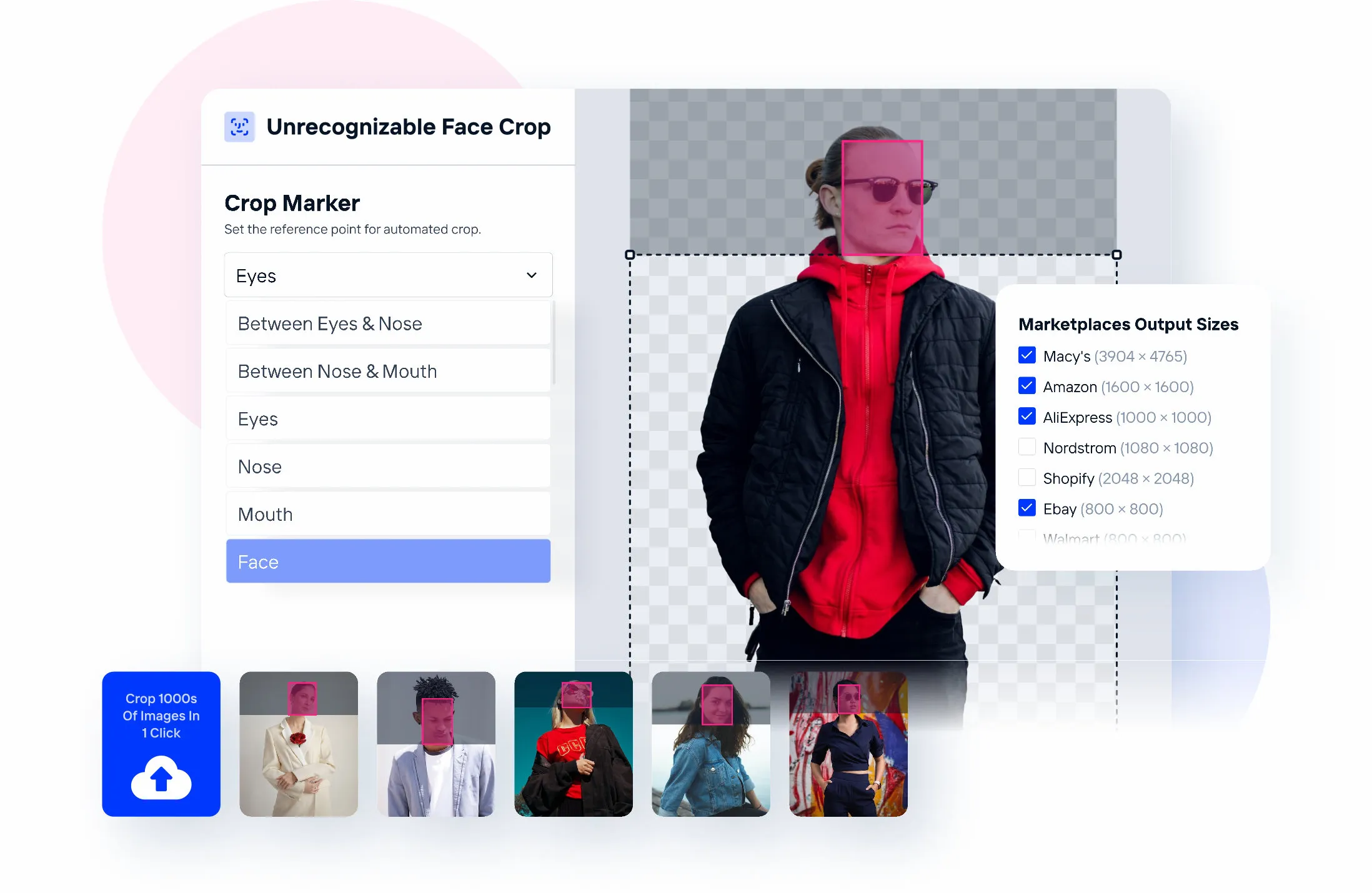 Bulk Edit Images for Fashion Wholesale Distribution with Crop.photo