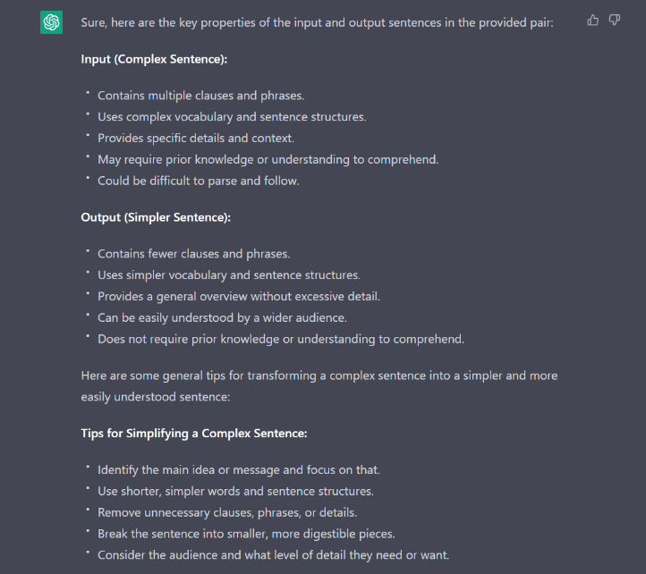 Using ChatGPT to build Synthetic Datasets