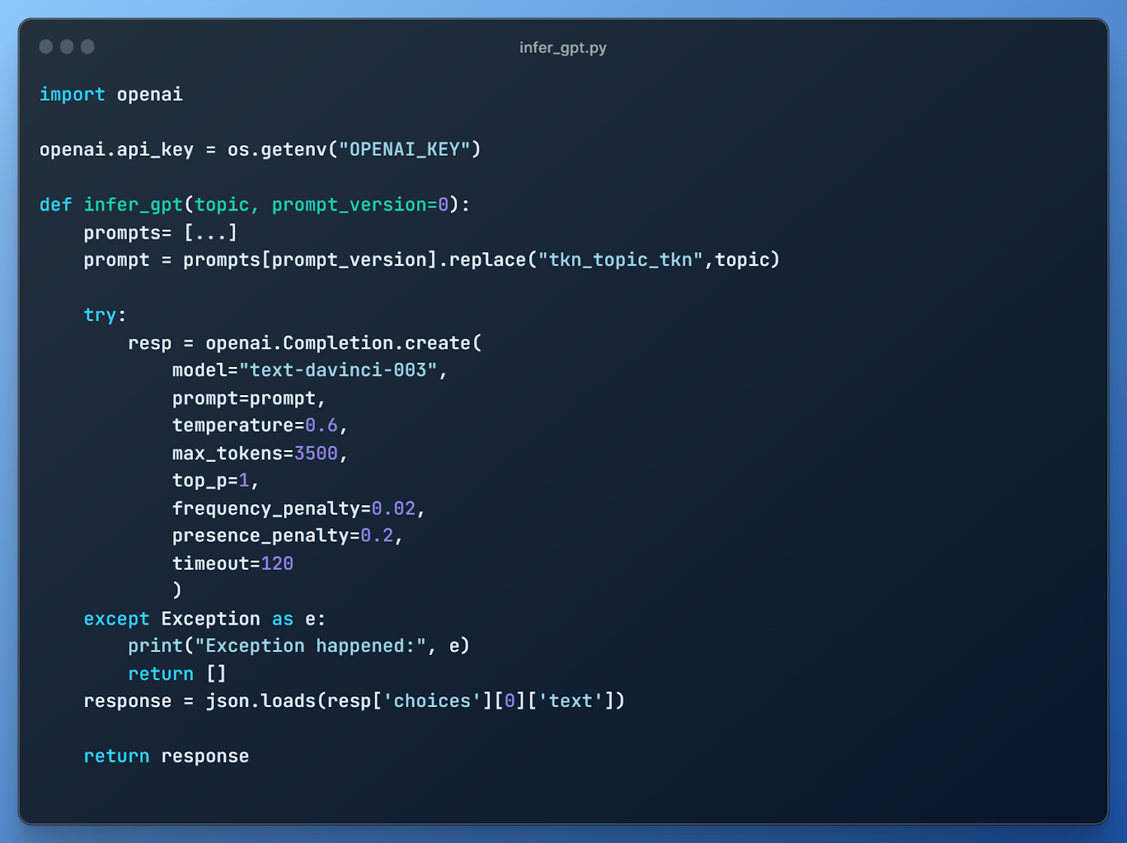 Using ChatGPT to build Synthetic Datasets
