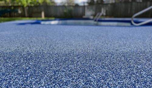 Rubber Pool Deck Resurfacing | Ontario Rubber Installations
