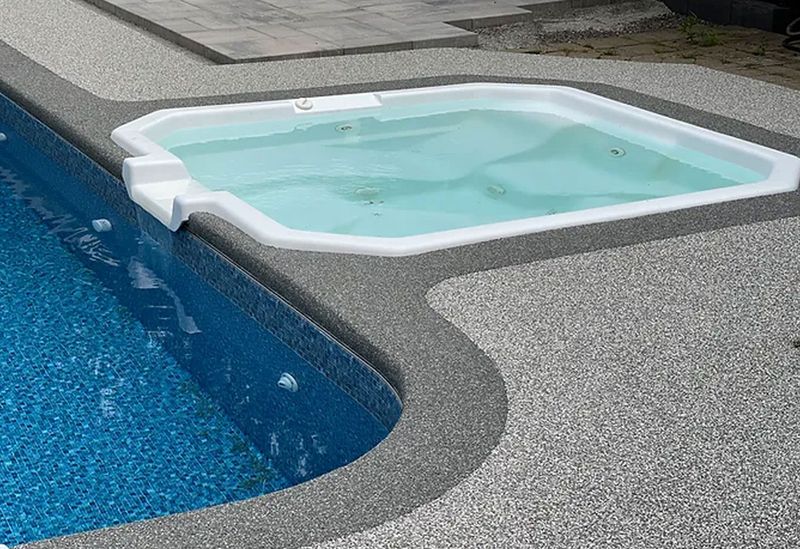 Rubber Pool Deck Resurfacing | Ontario Rubber Installations