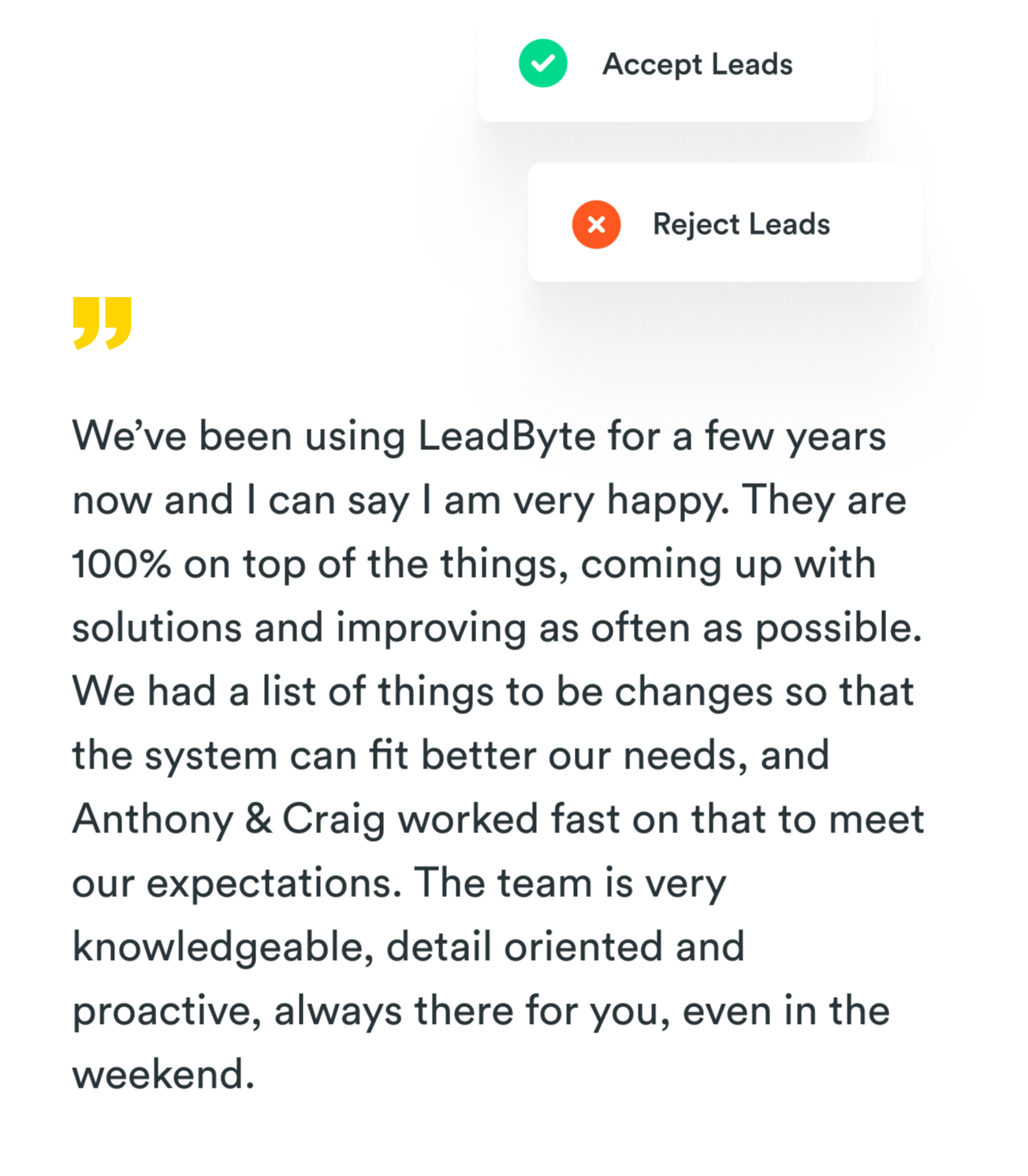 Features | LeadByte