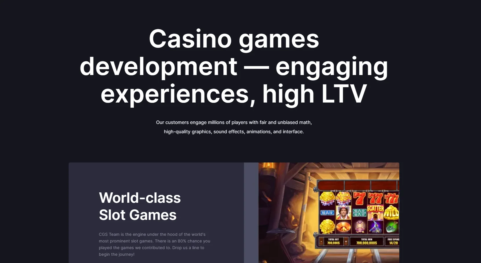 CGS - Custom games studio