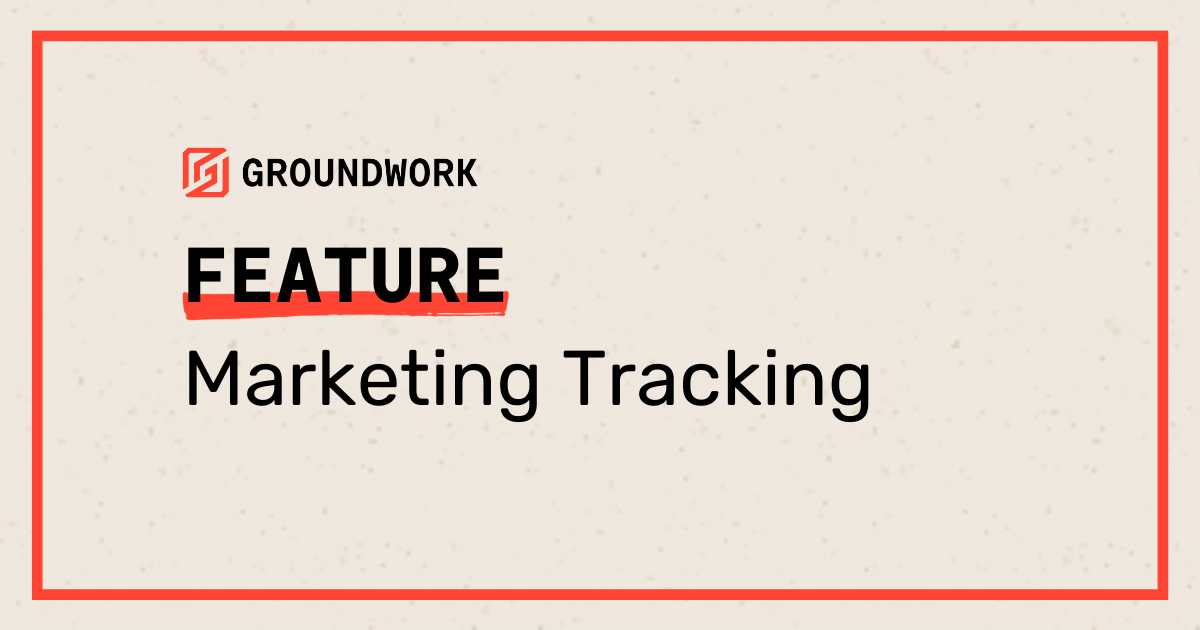 Marketing Tracking | Sales Software Features