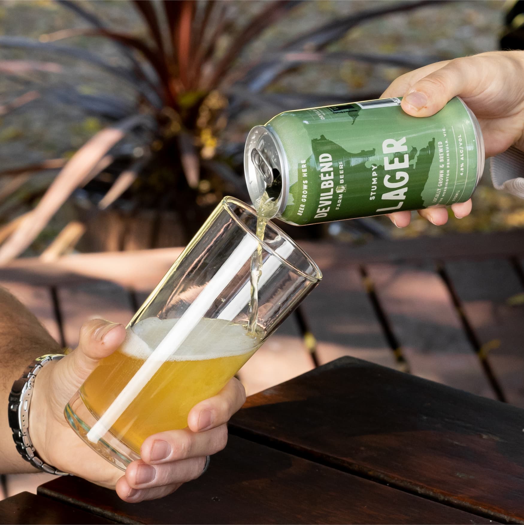 Devilbend Farm Beer