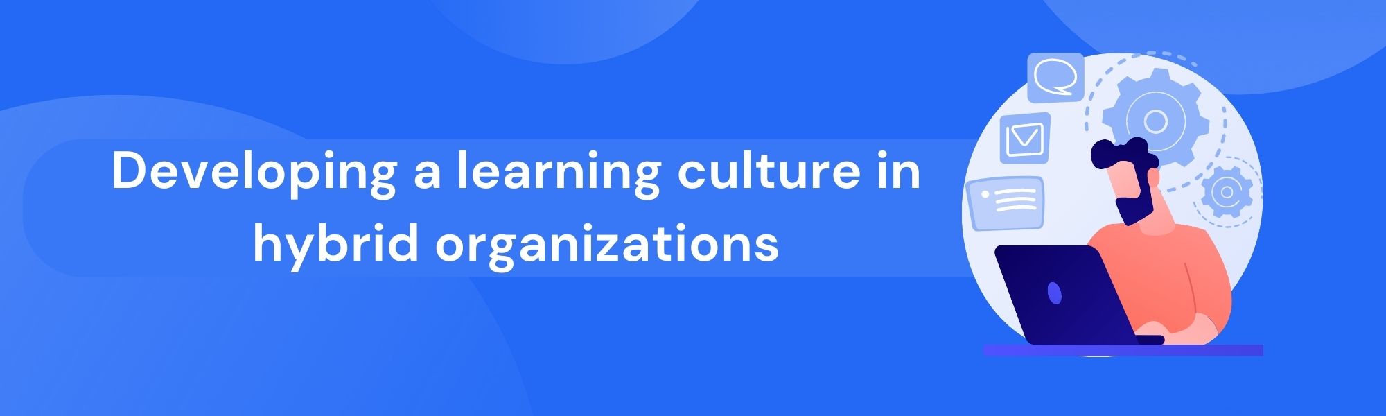 Developing a learning culture in hybrid organizations