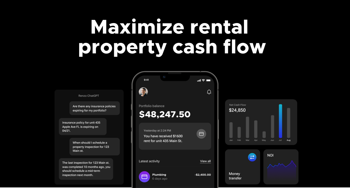 Renzo - Modern Financial tools For Property Managers