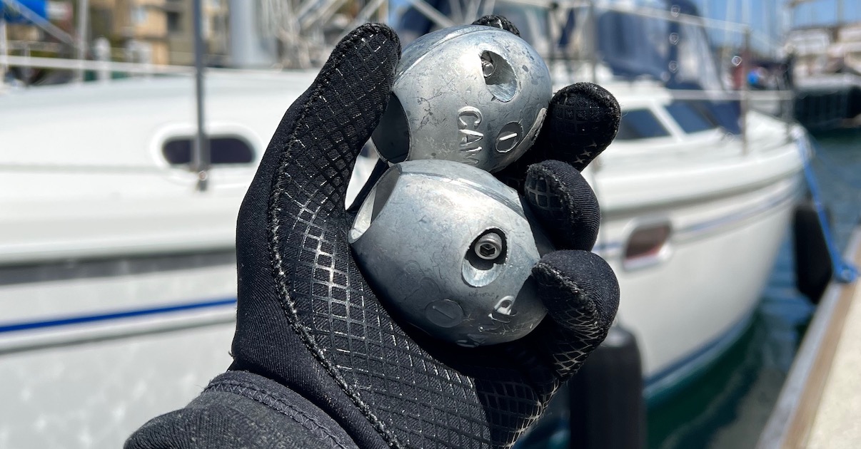 Services - Boat Bottom Cleaning & Zinc Replacement