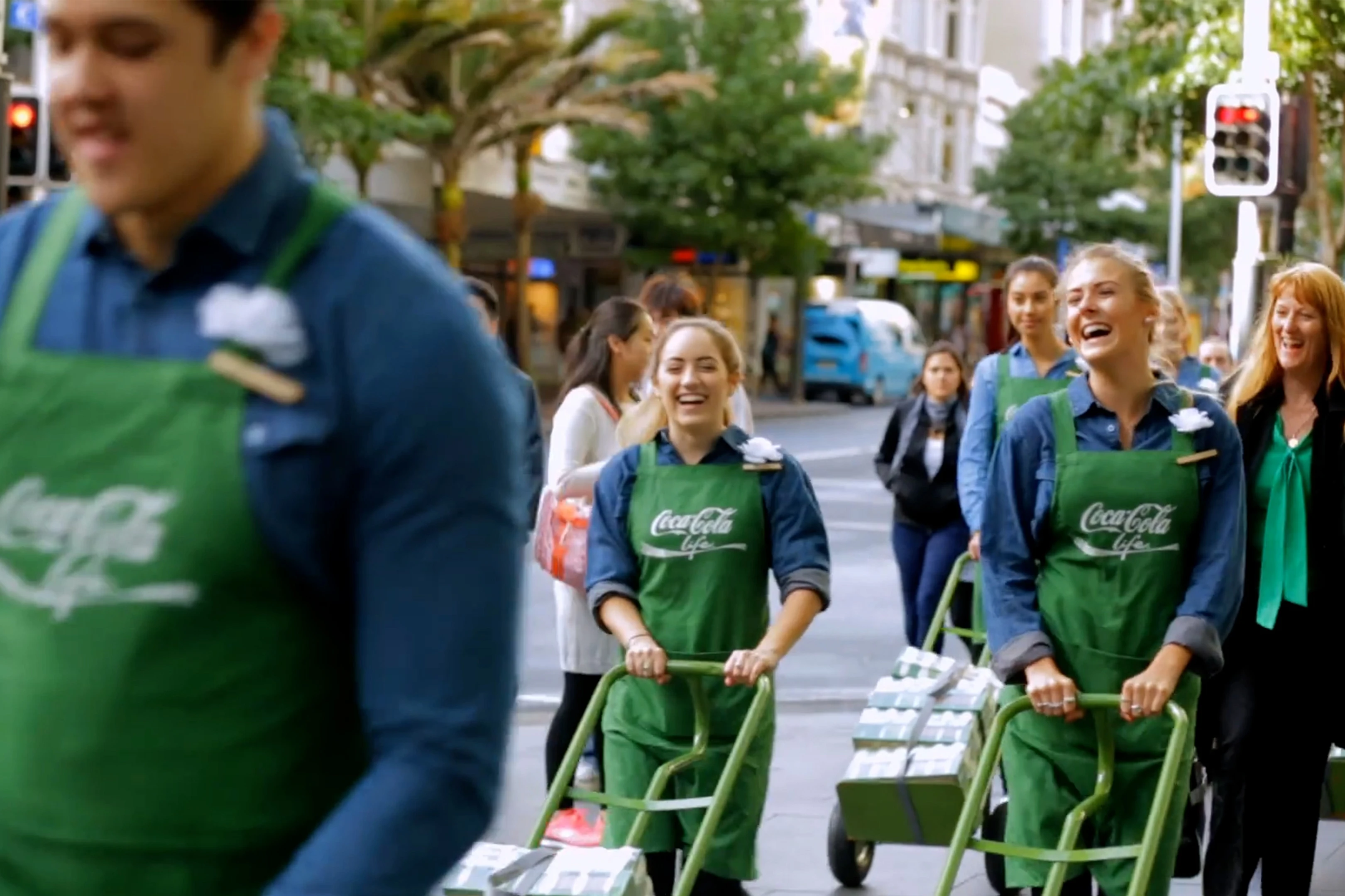 Coke Life Launch Activation - Uno Loco