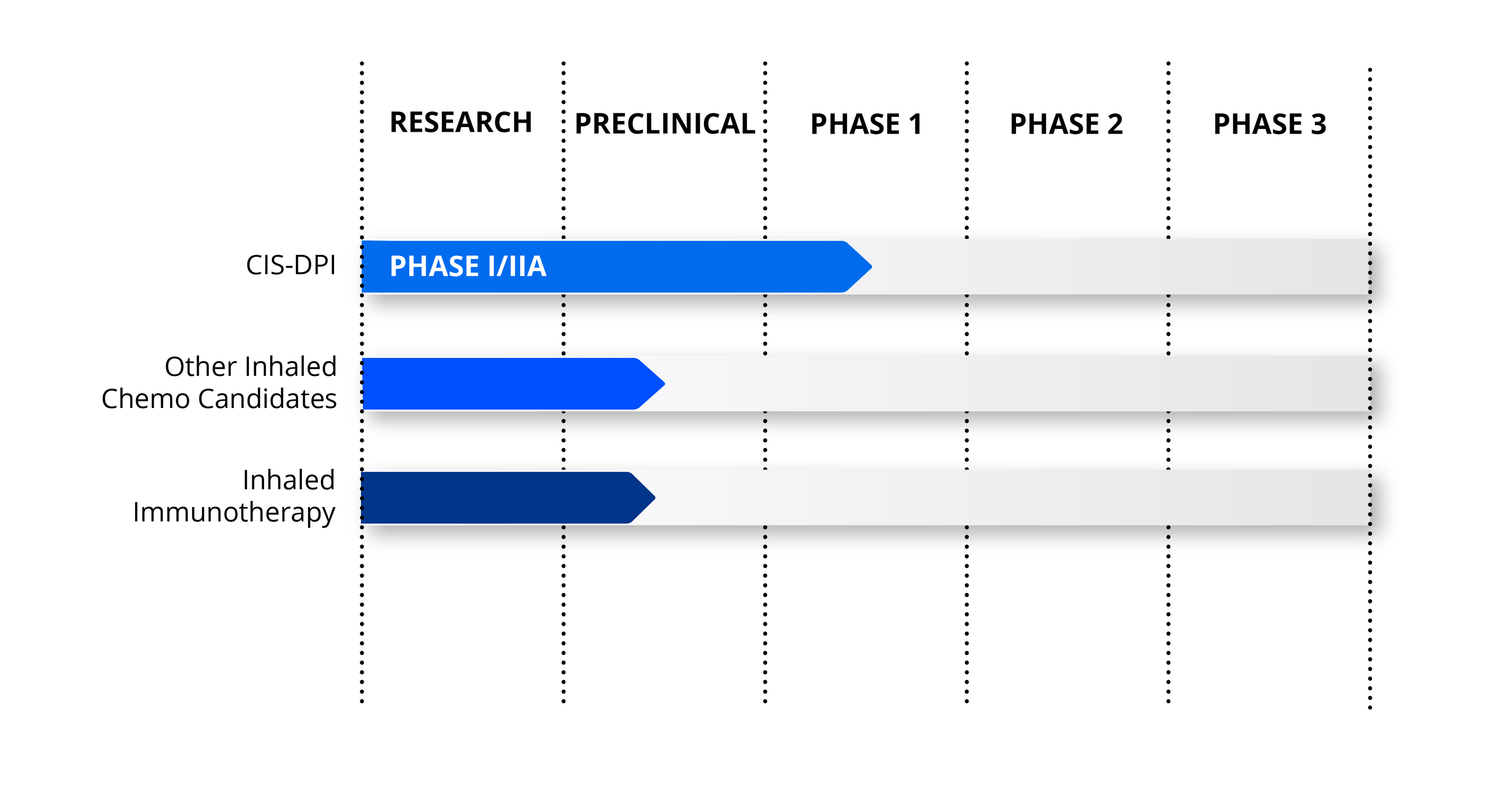 Inhaled chemotherapy for lung cancer
