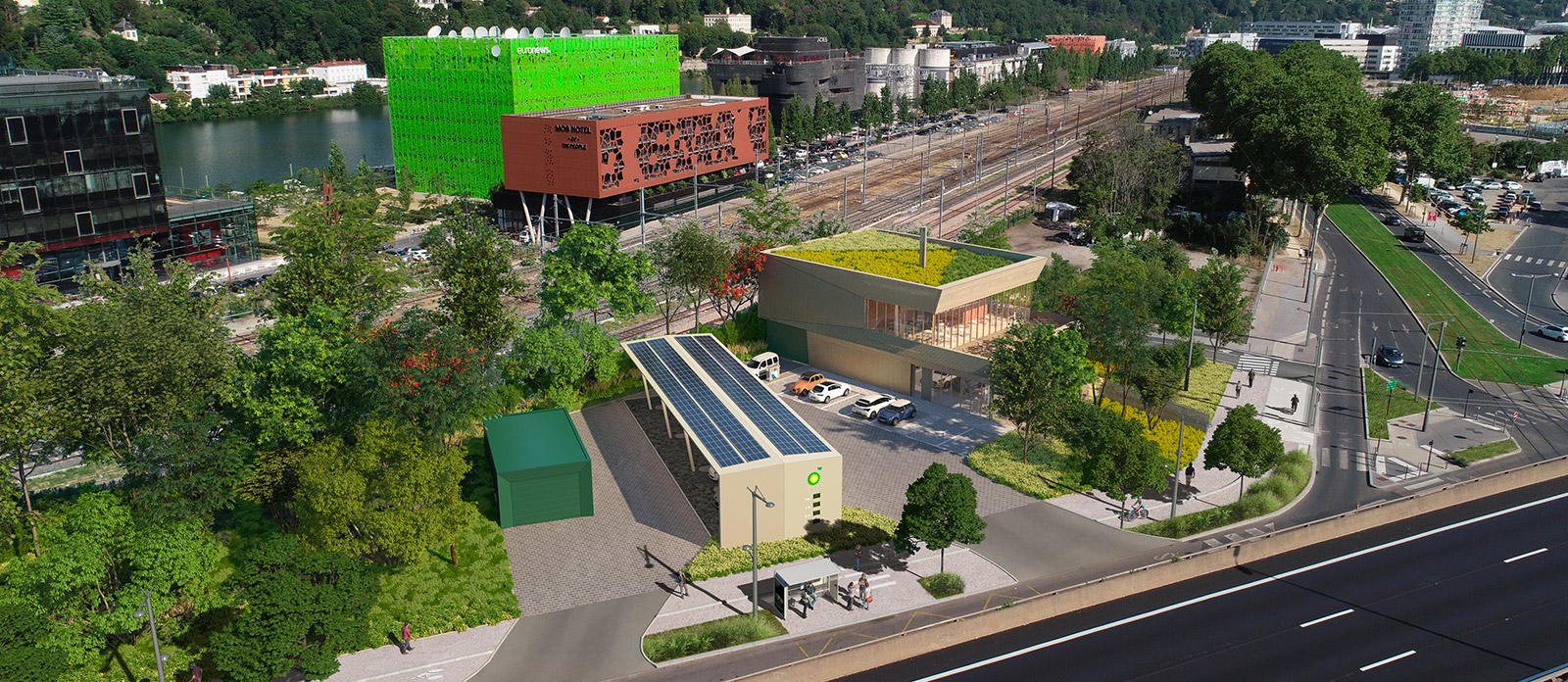 Projet Architecte de mobilités - Construction d’une station service