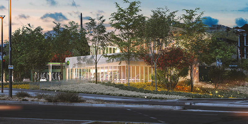 Projet Architecte de mobilités - Construction d’une station service