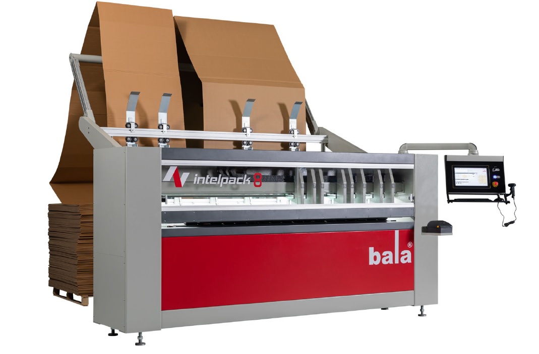 Cardboard Box Cutting Machine, BALA, Intelpack 8 Pro - Roos Group