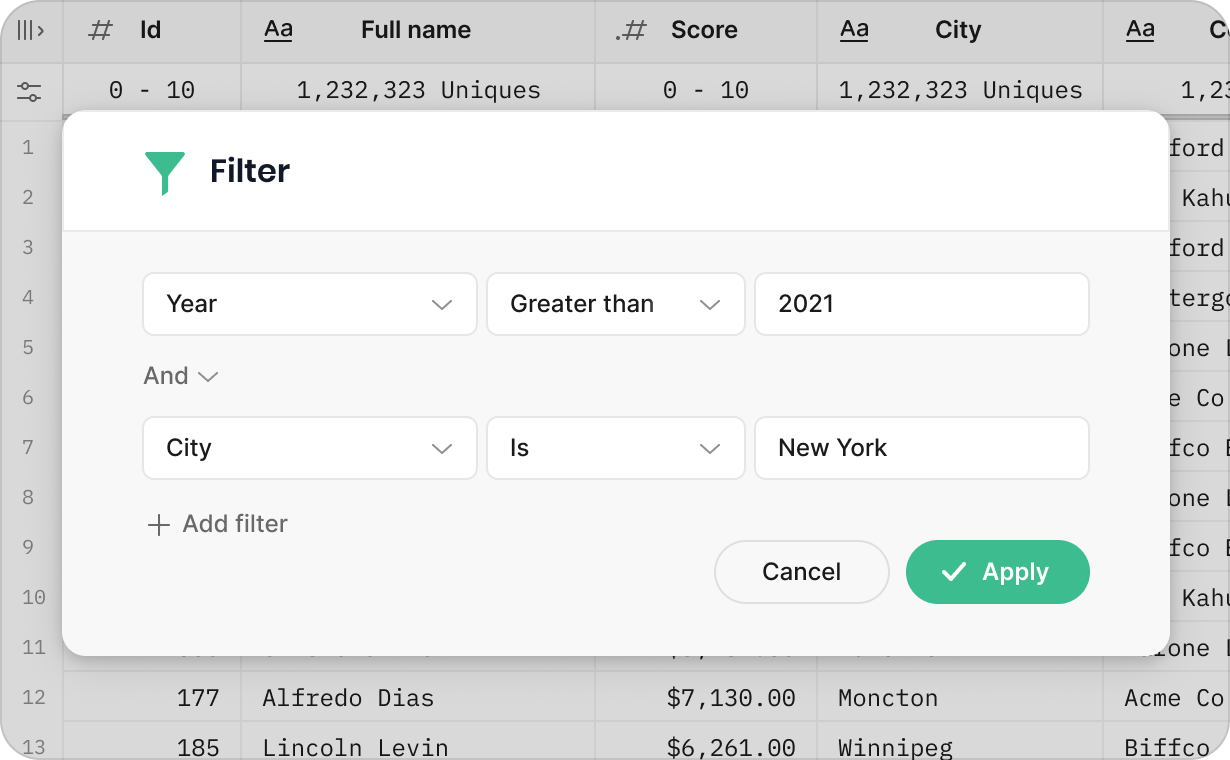 Tomat.AI - Open And Explore Huge CSV Files