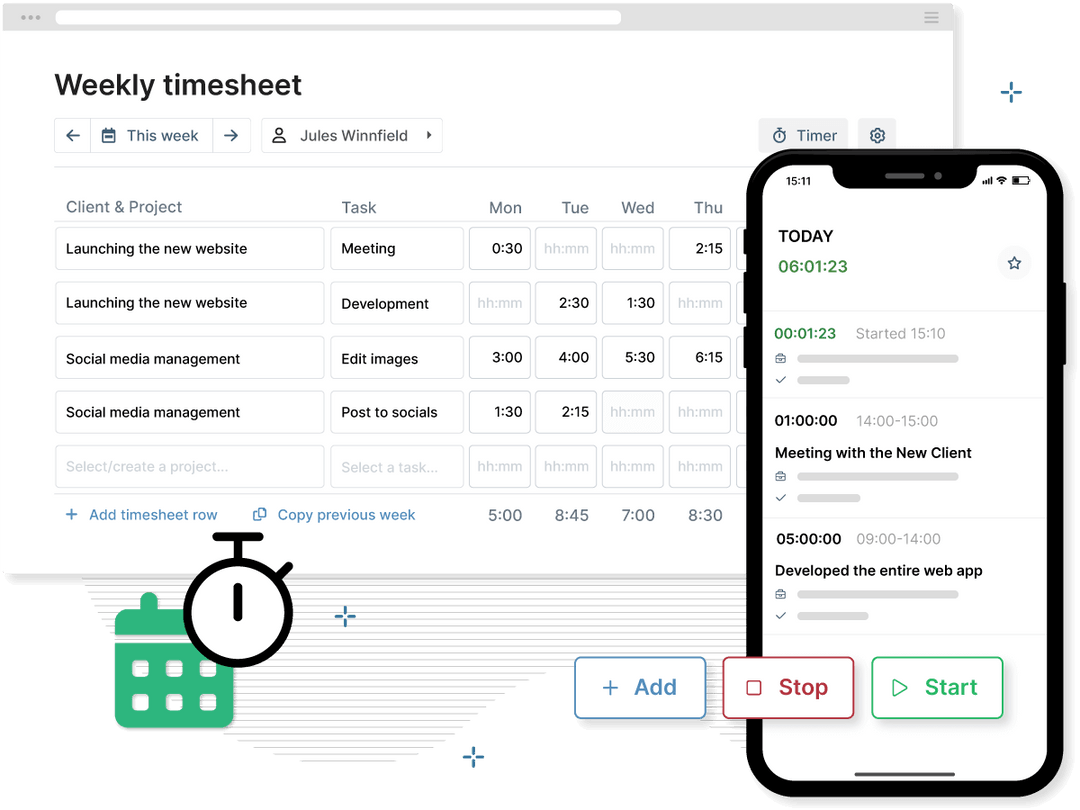 Free Time Tracking for your Projects and Tasks | My Hours