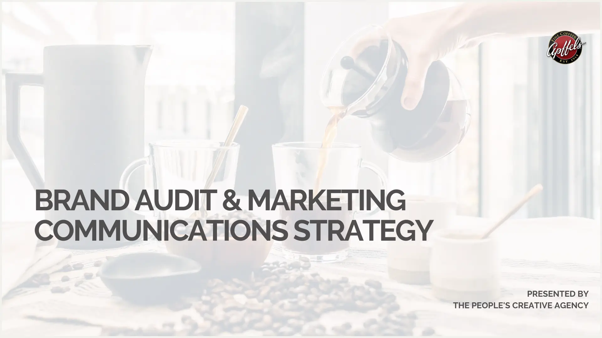 Case Study — Apffels Fine Coffees