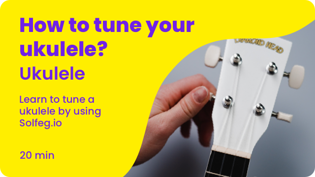 Resources: How to tune your ukulele | Solfeg.io