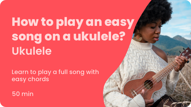 Resources: How to play an easy song on a ukulele | Solfeg.io