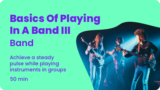 Resources: Basics of Playing in a Band III | Solfeg.io