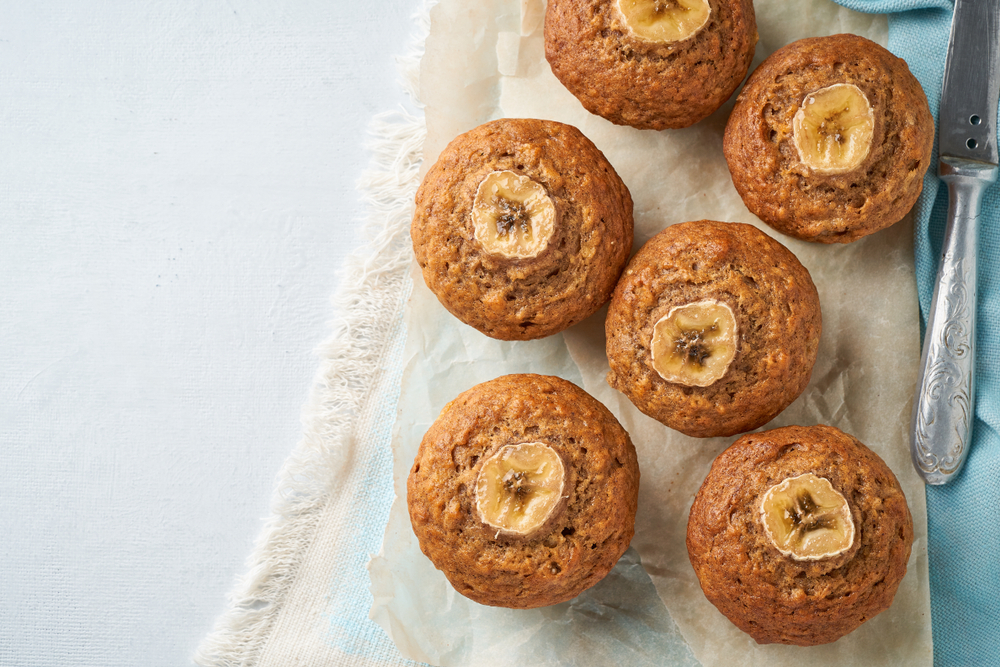 Whole-Grain Banana Yogurt Muffins - Myers Group Wellness