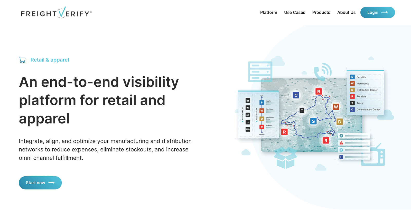 Real-time transportation supply chain visibility retail apparel fashion ...