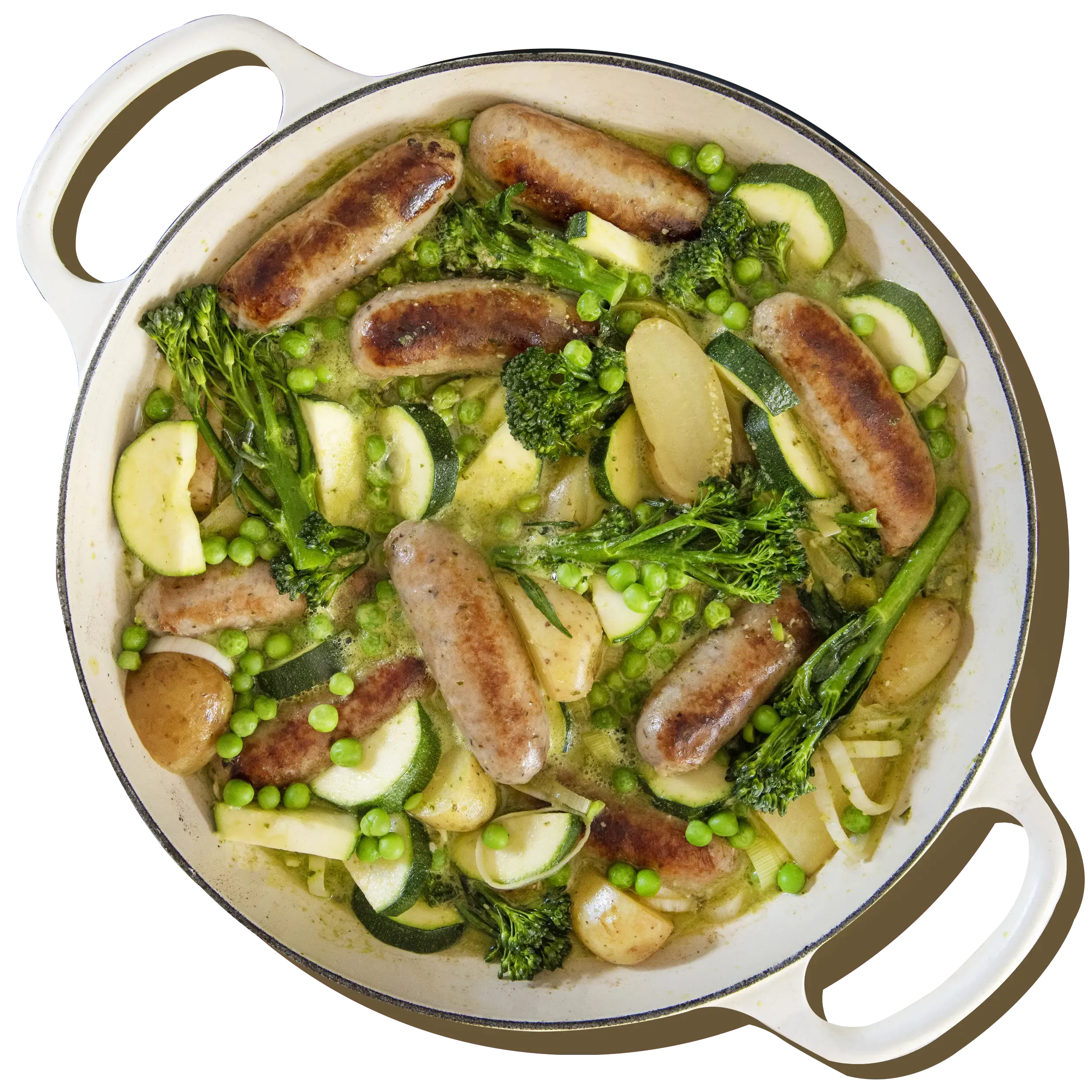 Porky Whites Lower Fat Premium Pork Sausages