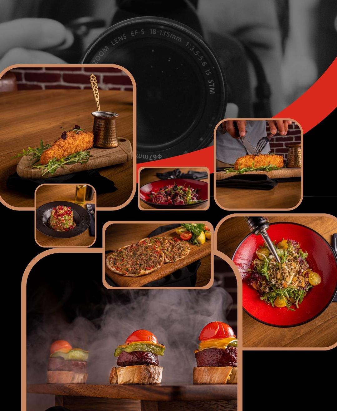 Menu Photoshoot for a Turkish Restaurant in Dubai