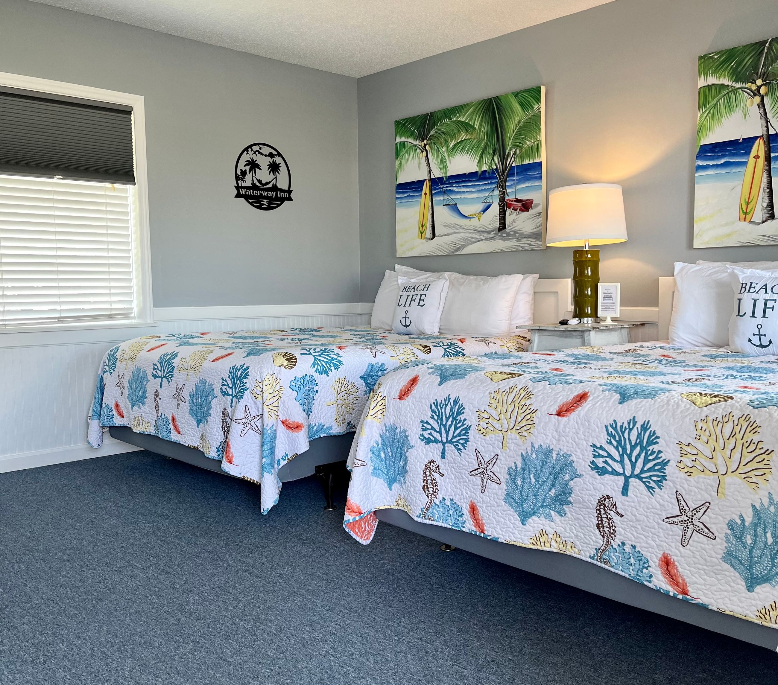 Ocean Front Hotel in Cedar Point, NC with Boat Dock and Kayak Rentals