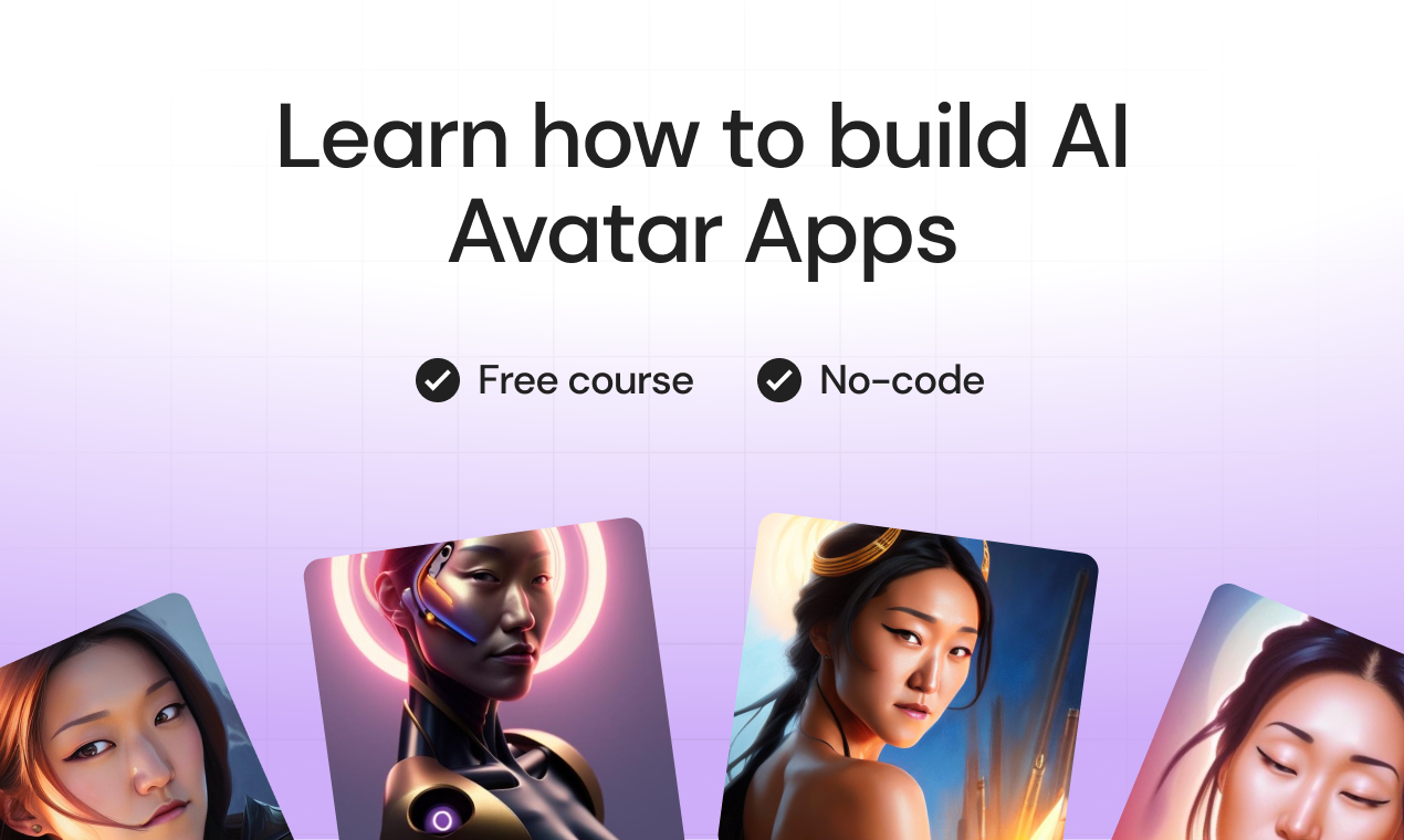 Build AI Avatar apps | Free course using nocode | Notion