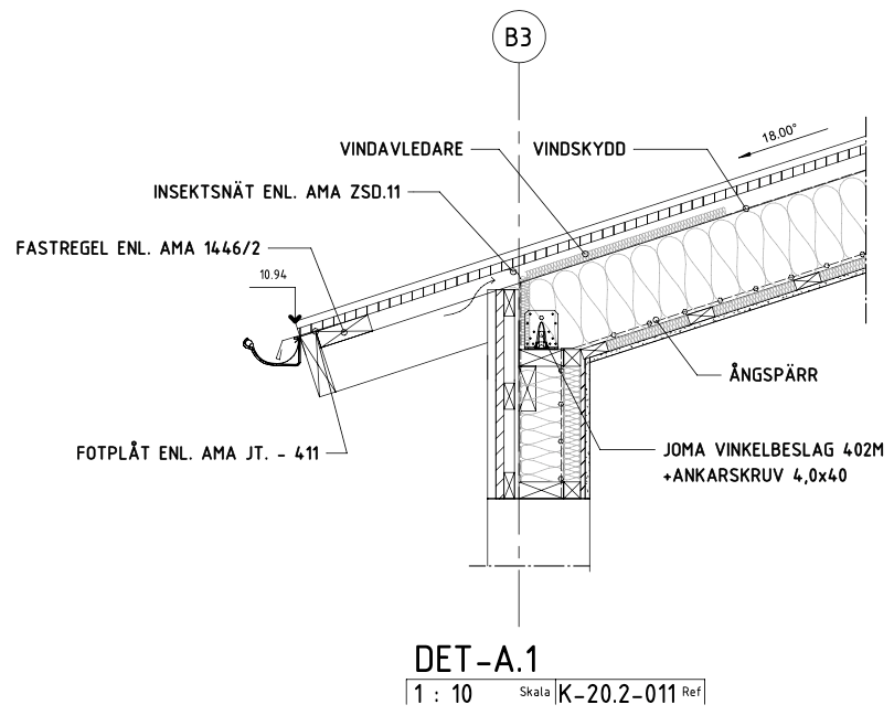 Konstruktionsritning för Attefallshus i Haninge | BTIB