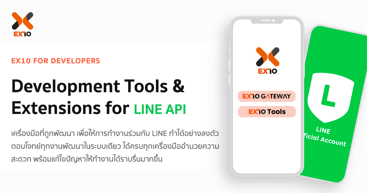 EX10 - For Developers เครื่องมือสำหรับนักพัฒนา