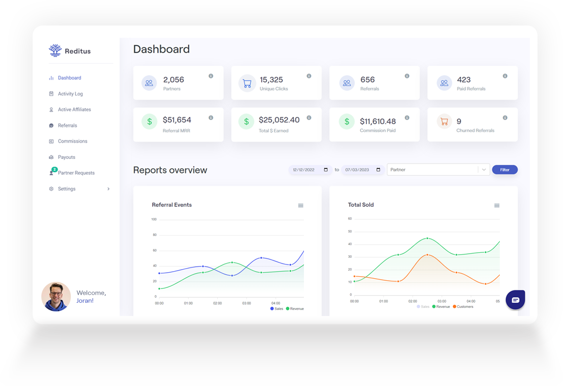 Affiliate Management Software | Reditus